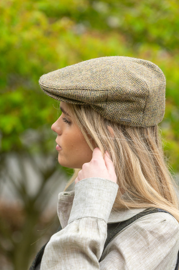 John Hanly- Irish Tweed cap - Adare Manor